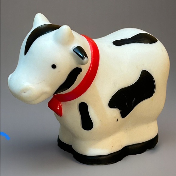 Battat | Toys | Battat Big Red Barn Cow Black White Replacement Figure ...